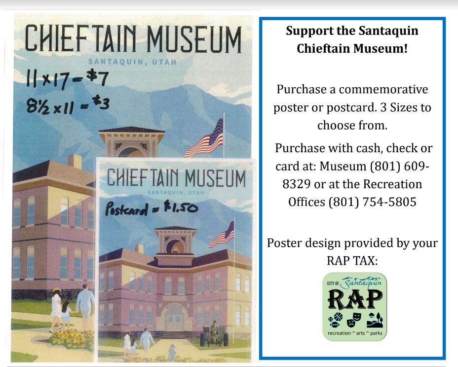 Support The Chieftain Museum! | Santaquin, UT