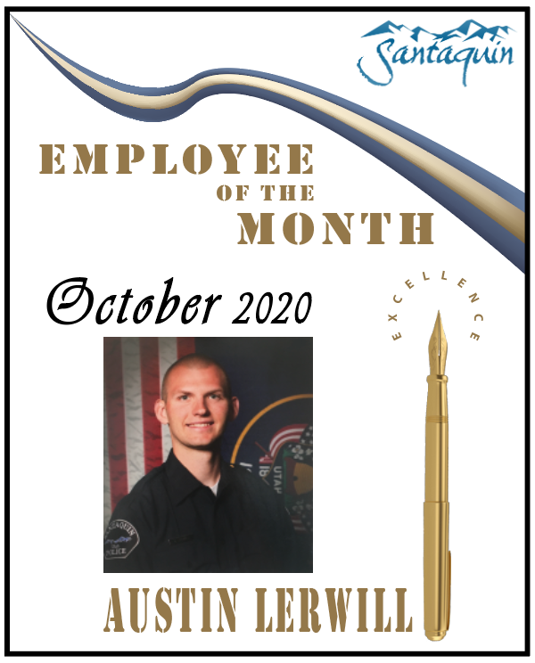 October 2020 Employee of the Month - Austin Lerwill | Santaquin, UT