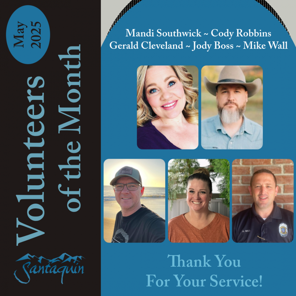 May 2025 Volunteers of the Month - Mandi Southwick, Cody Robbins ...