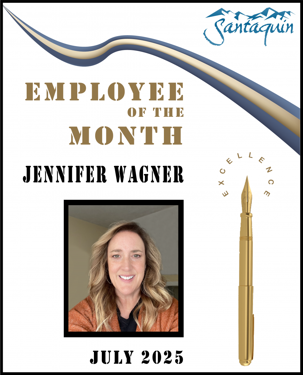 July 2025 Employee of the Month - Jennifer Wagner | Santaquin, UT