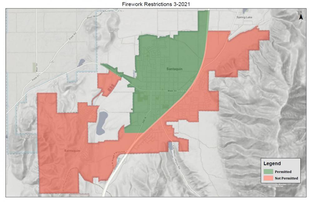 Fireworks Restrictions | Santaquin, UT